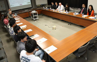 President Ochi received a visit from Micron Technology CEO Mark Durcan ...